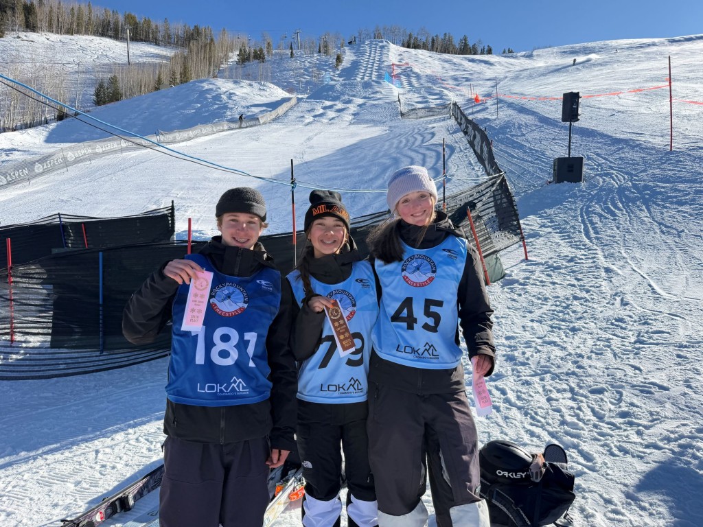 Moguls Team Takes on Course at Aspen Highlands