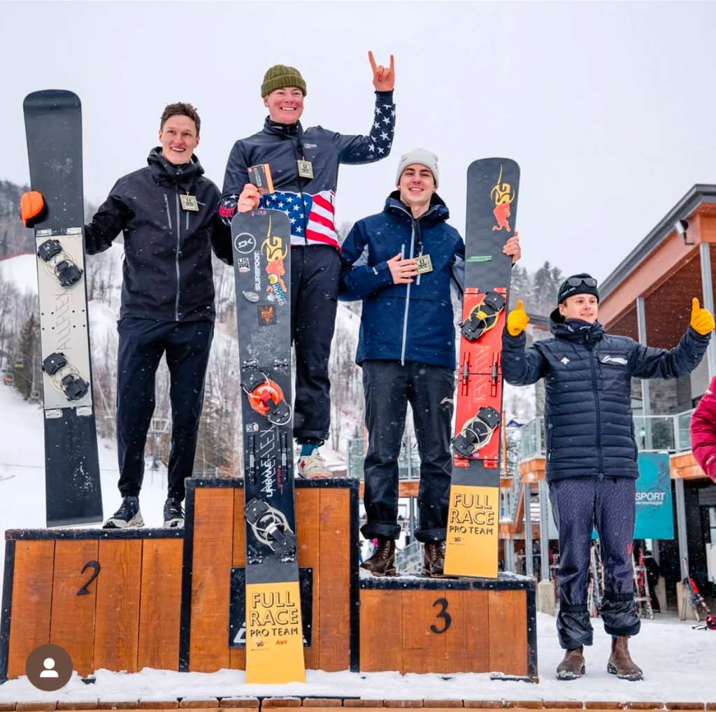 Walker Overstake Wins first NorAm of the Season
